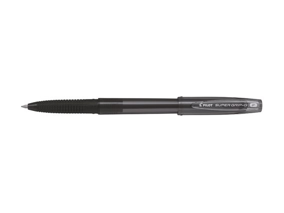 Długopis olejowy ze skuwką PILOT SUPER GRIP 0,7mm czarny BPS-GG-F-B > Pilot